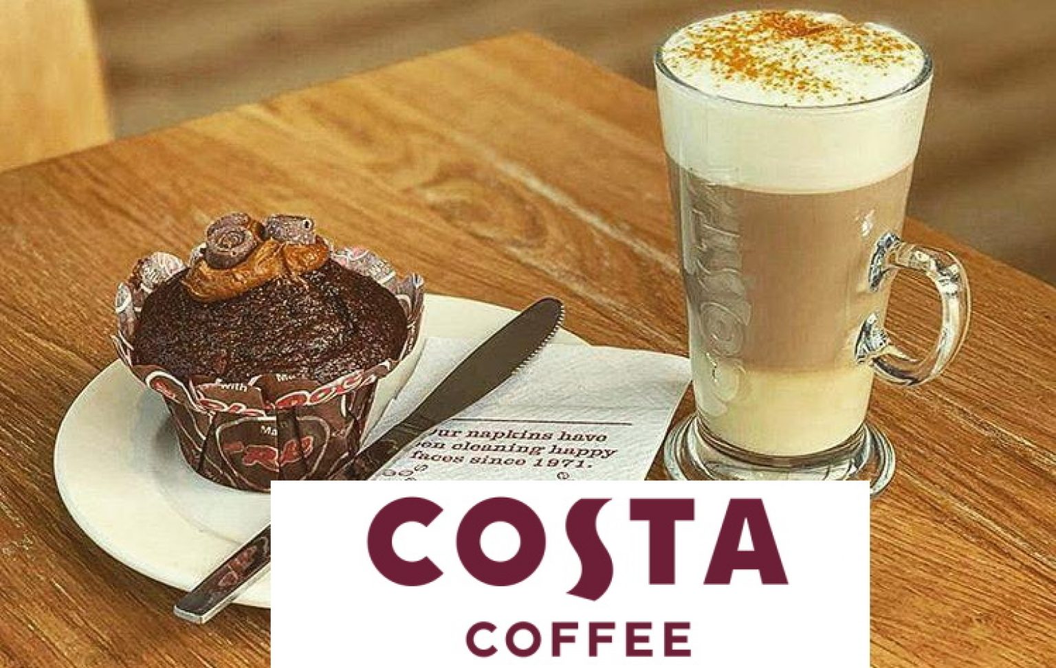 Costa Coffee NHS Discount For Staff 